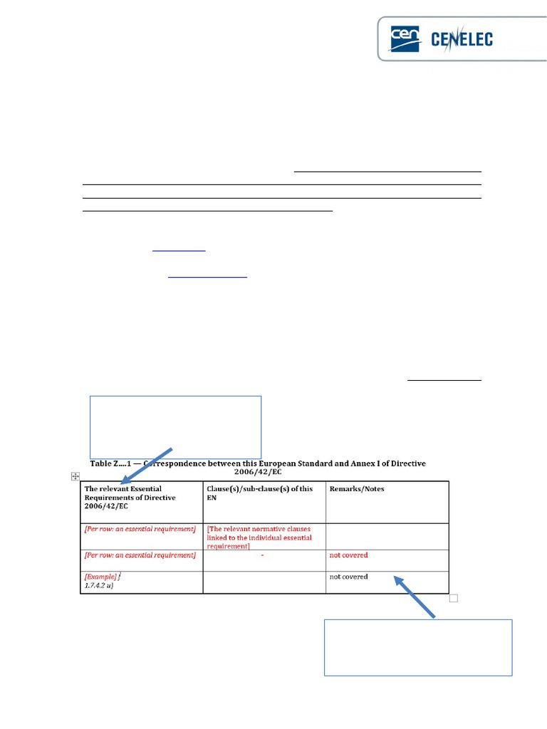 Guidelines for Annex ZA and ZZ Compliance | PDF | Specification ...