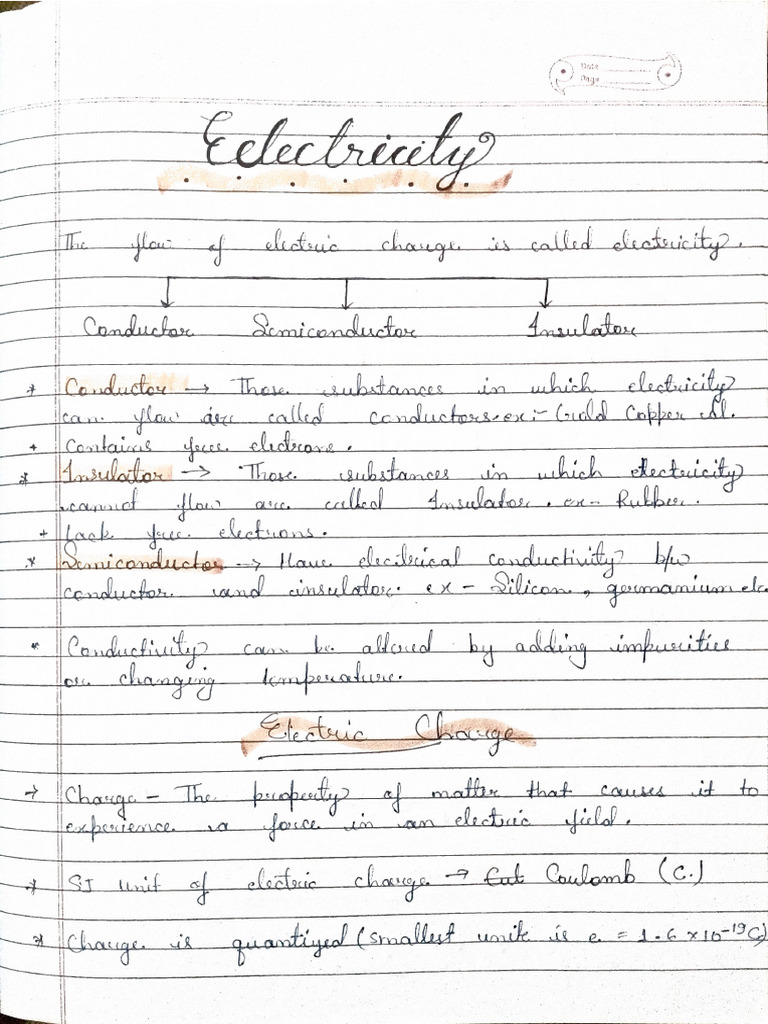 Class 10 Cbse Physics - Electricity | PDF