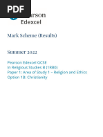 Eduqas Re Gcse Past Paper | PDF | Ordination | Bhikkhu
