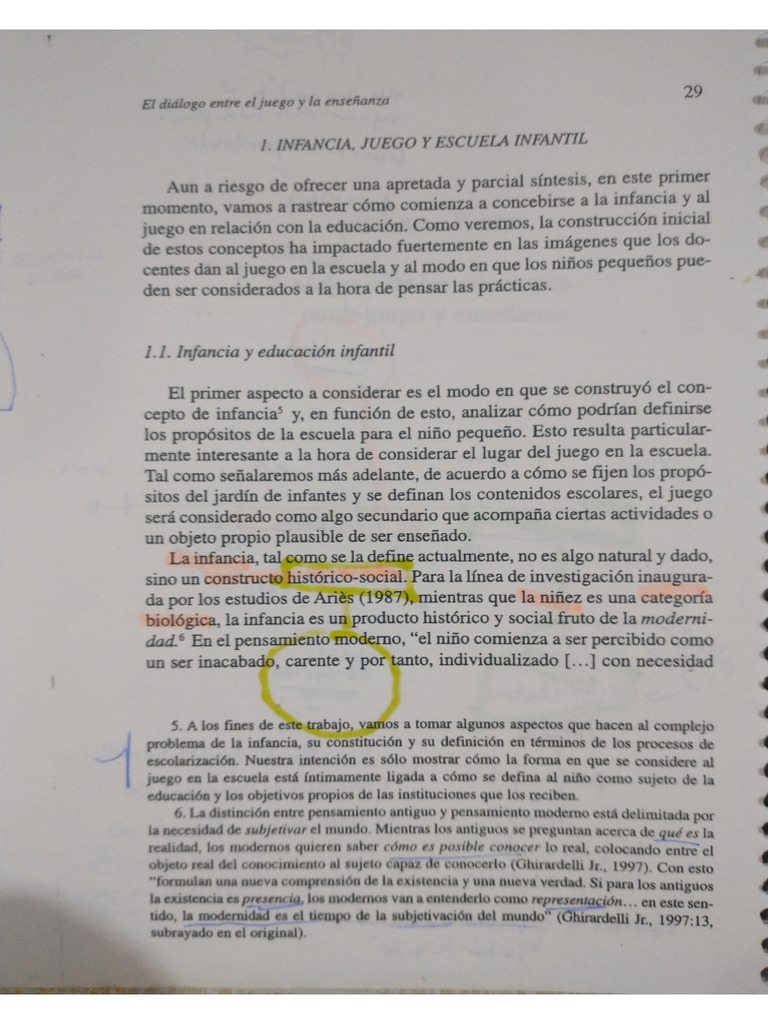 Sarle. Infancia Juego y Escuela Infantil | PDF