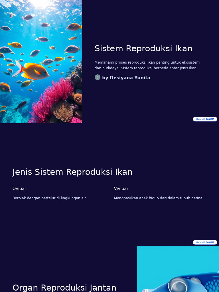 Sistem-Reproduksi-Ikan (1) | PDF