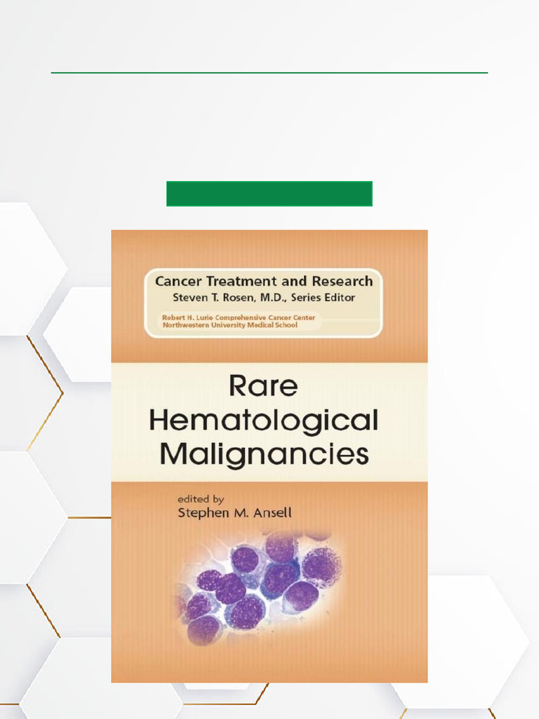 Rare Hematological Malignancies - 1st Edition FULL PDF DOCX DOWNLOAD ...