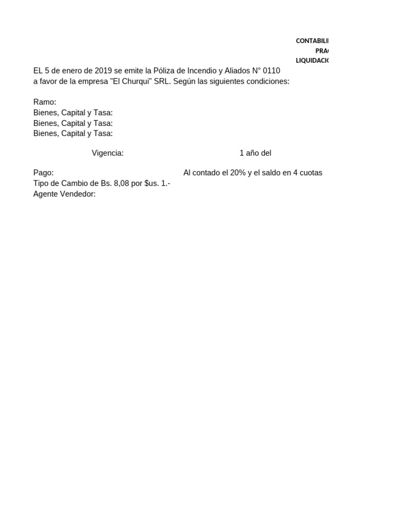 Practico de Seguros | PDF | Reaseguro | Economias