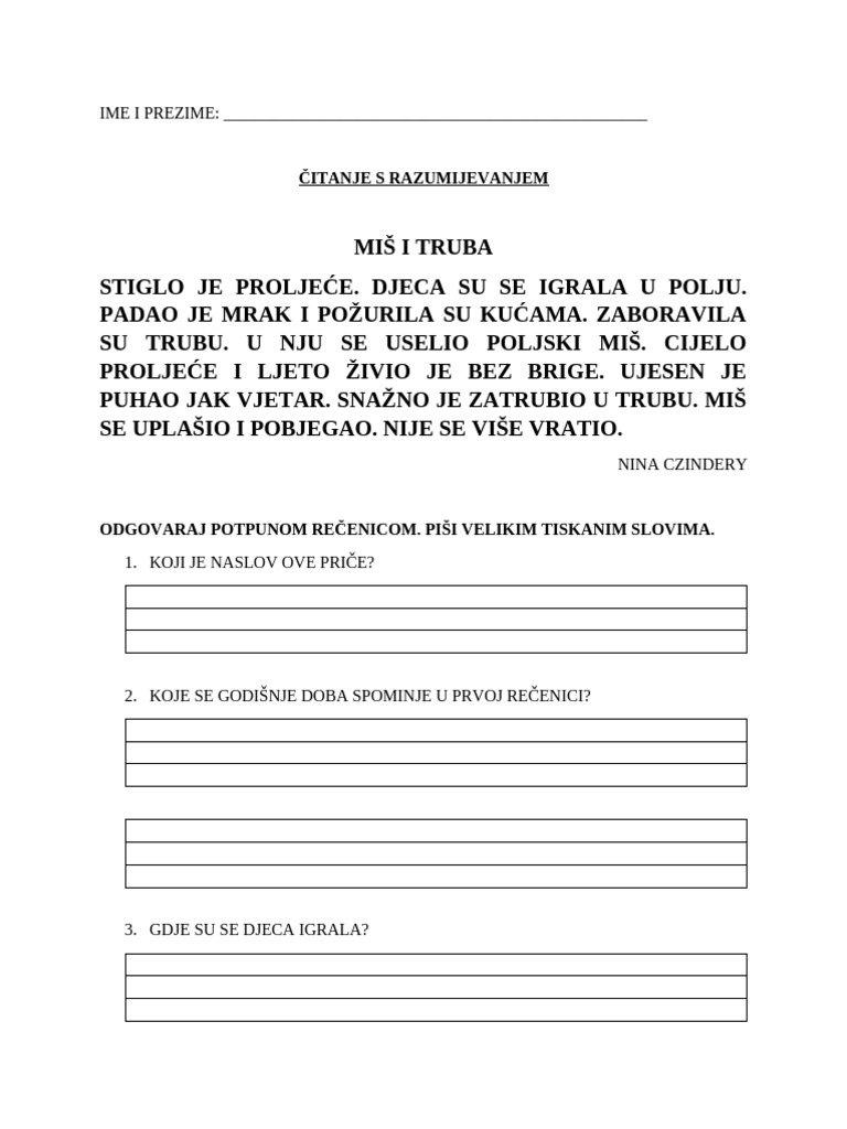 Miš I Truba ČSR | PDF
