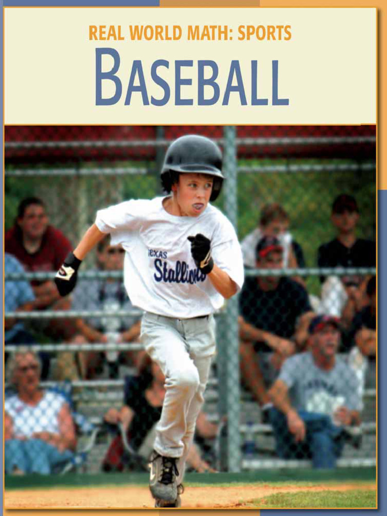 Real World Math in Baseball | PDF | Baseball Field | Pitcher