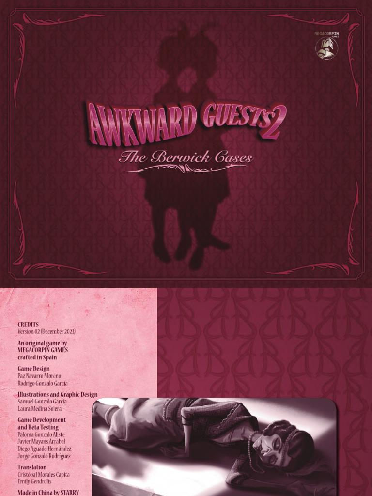 Awkward Guests 2 - Rules English | PDF | Forensic Science | Crime Scene