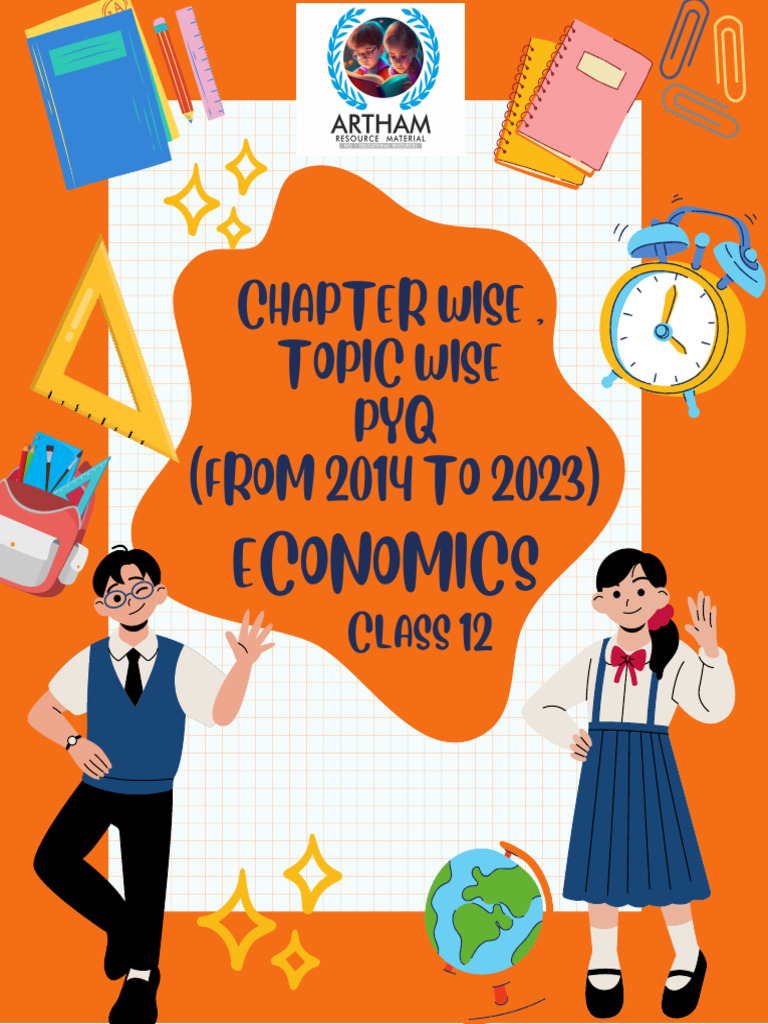 CLASS 12 ECONOMICS PART-1 CBSE PYQ Chapter Wise Topic Wise | PDF | Measures Of National Income ...