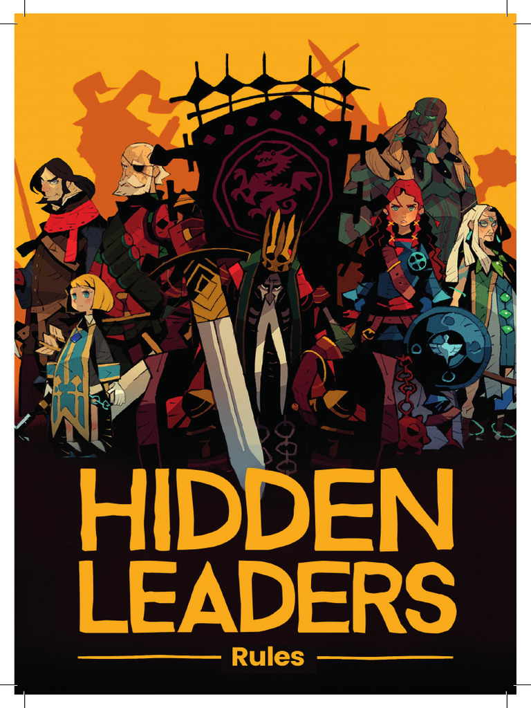 Hidden-Leaders Base-Game Rules EN | PDF | Board Games | Playing Cards