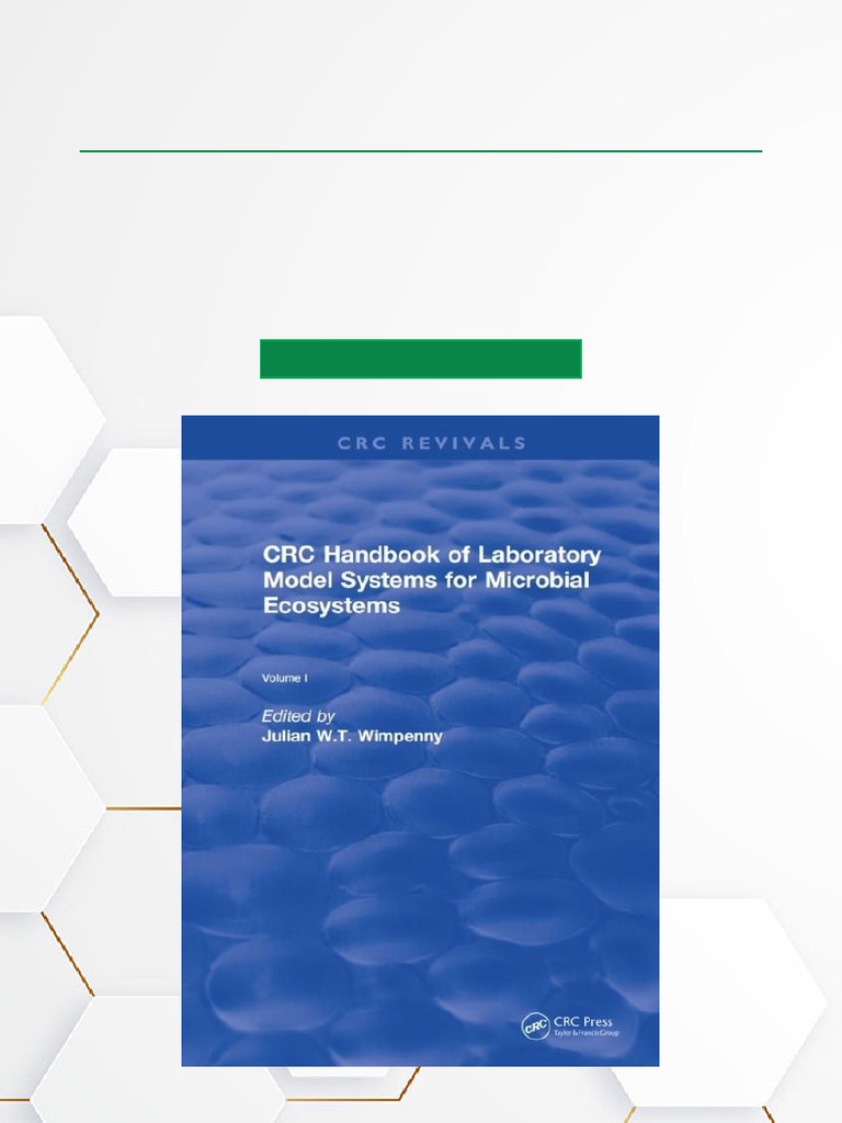 Revival CRC Handbook of Laboratory Model Systems For Microbial Ecosystems, Volume I (1988) - 1st ...