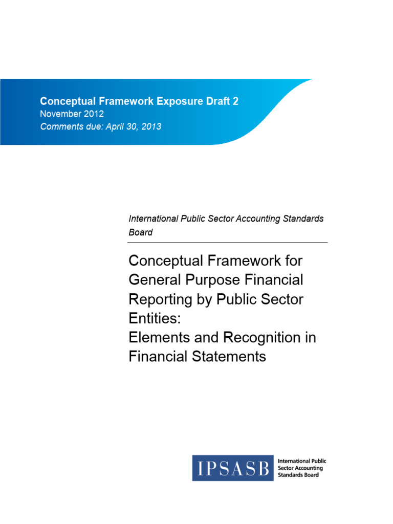 Conceptual Framework Exposure Draft 2 FINAL November 8 2012 | PDF ...