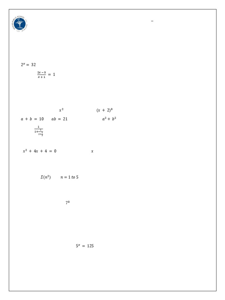 HA - Grade VIII Mathematics | PDF