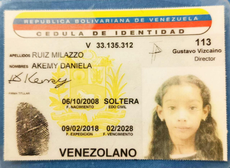 Cedula Akemy Daniela | PDF