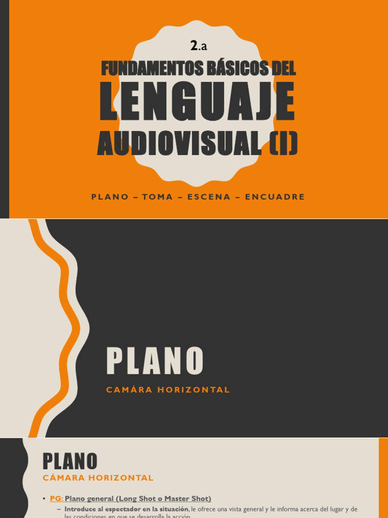 2a Fundamentos Lenguaje Planos y Movimientos de Cc3a1mara | PDF