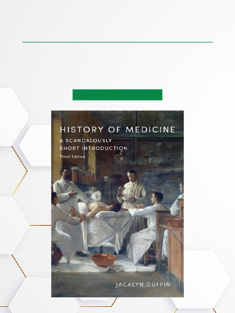 History of Medicine A Scandalously Short Introduction 3rd Edition ...