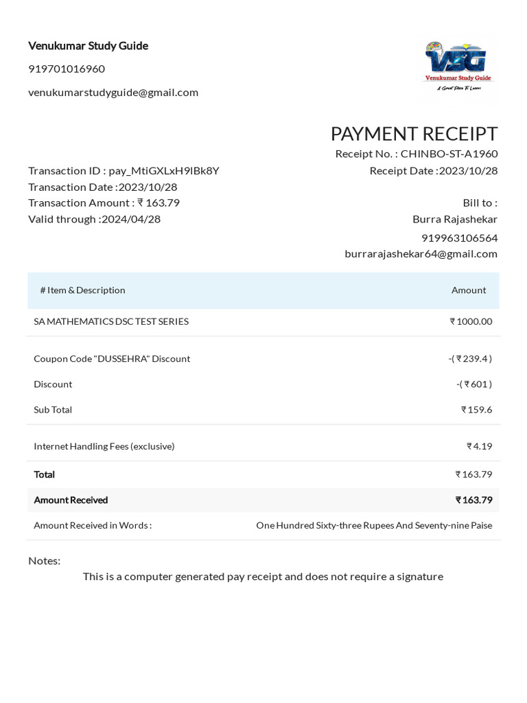 Sa Mathematics DSC Test Series 1698514997909 | PDF