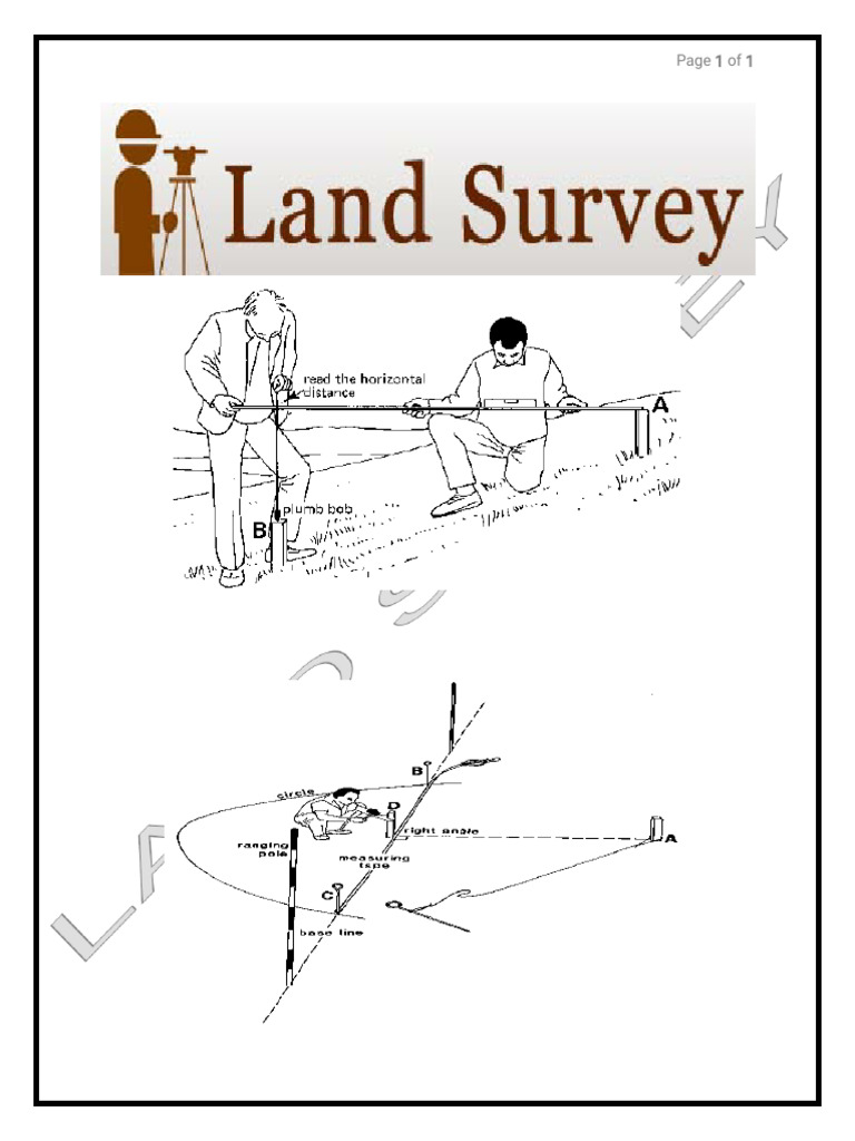 Land Surveying NW-1 | PDF
