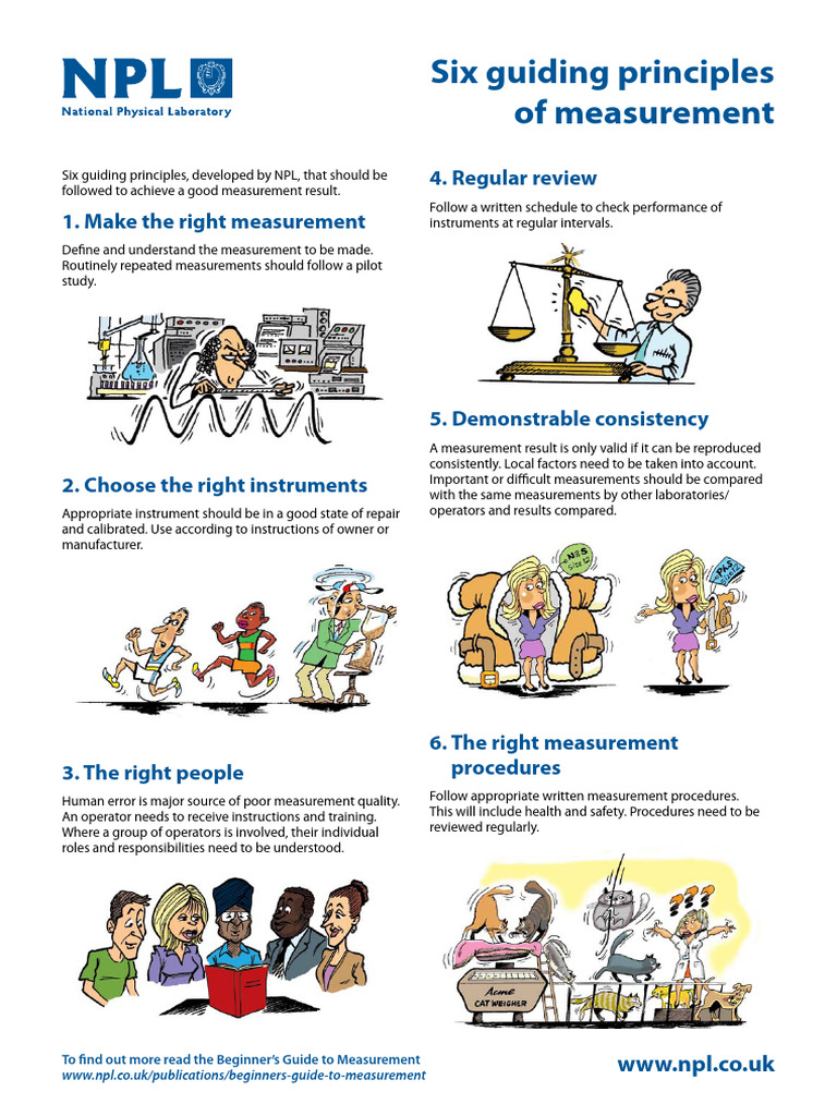 6 Guiding Principles of Measurement | PDF