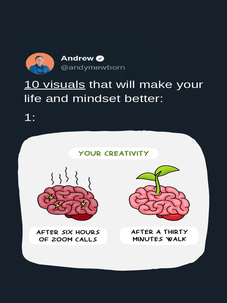 10 Visuals That Will Make Your Life and Mindset Better | PDF
