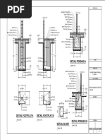 Detail Footplate and Foundation Drawings | PDF