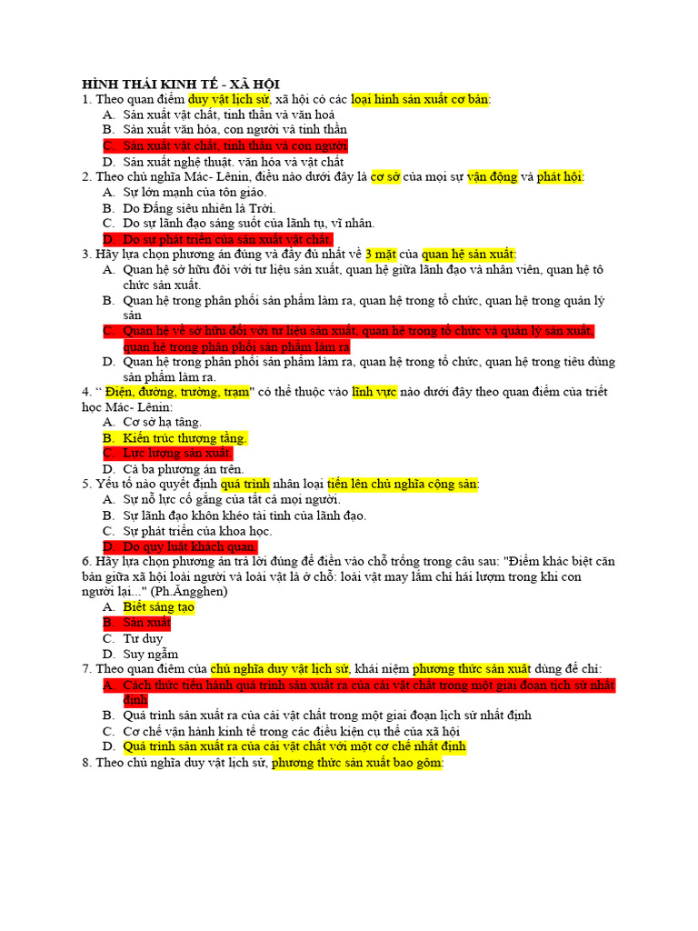 trac-nghiem-triet-hoc-mac-lenin-hoc-vien-bao-chi-va-tuyen-truyen-160275 | PDF