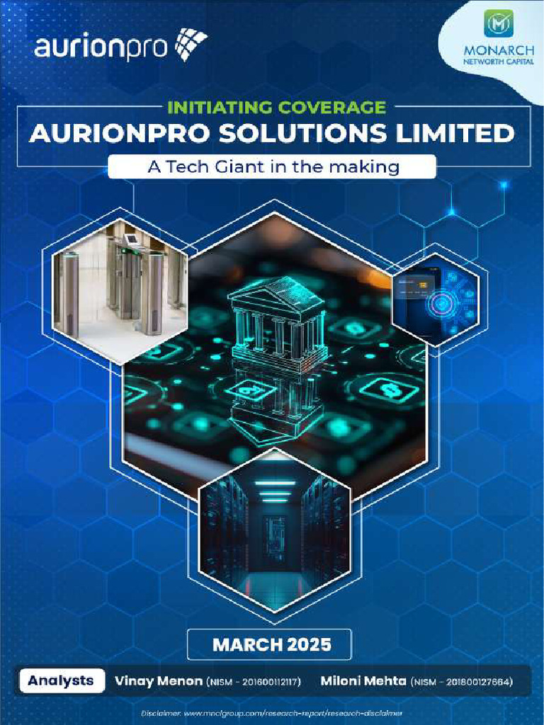 MNCL-Aurionpro solutions-IC | PDF | Banks | Analytics