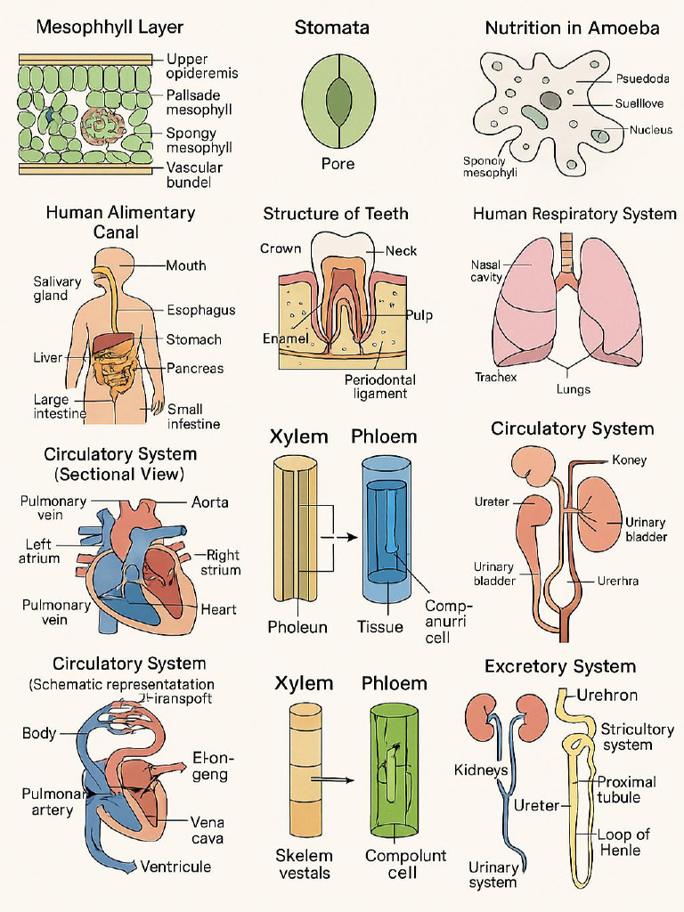 Biology_Diagram_Cheat_Sheet | PDF