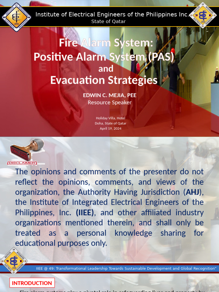 PAS and Evacuation Strategies ECM-Final | PDF | Emergency Evacuation ...