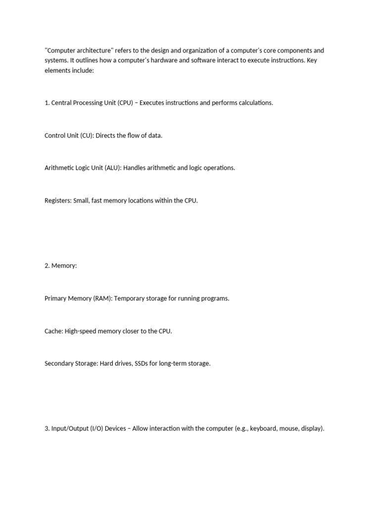 Puter Architecture | PDF