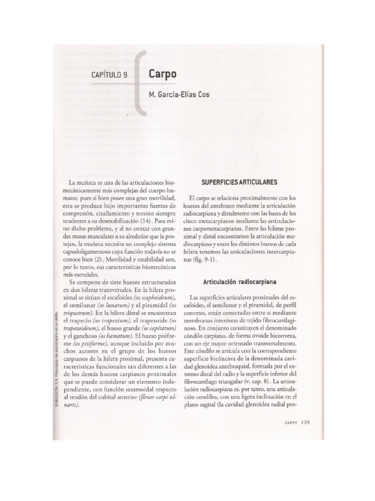 Miralles Carpo Cap 9 | PDF