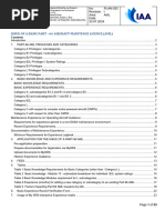 IAA Logbook for Part-66 AML Applications | PDF | Helicopter Rotor ...