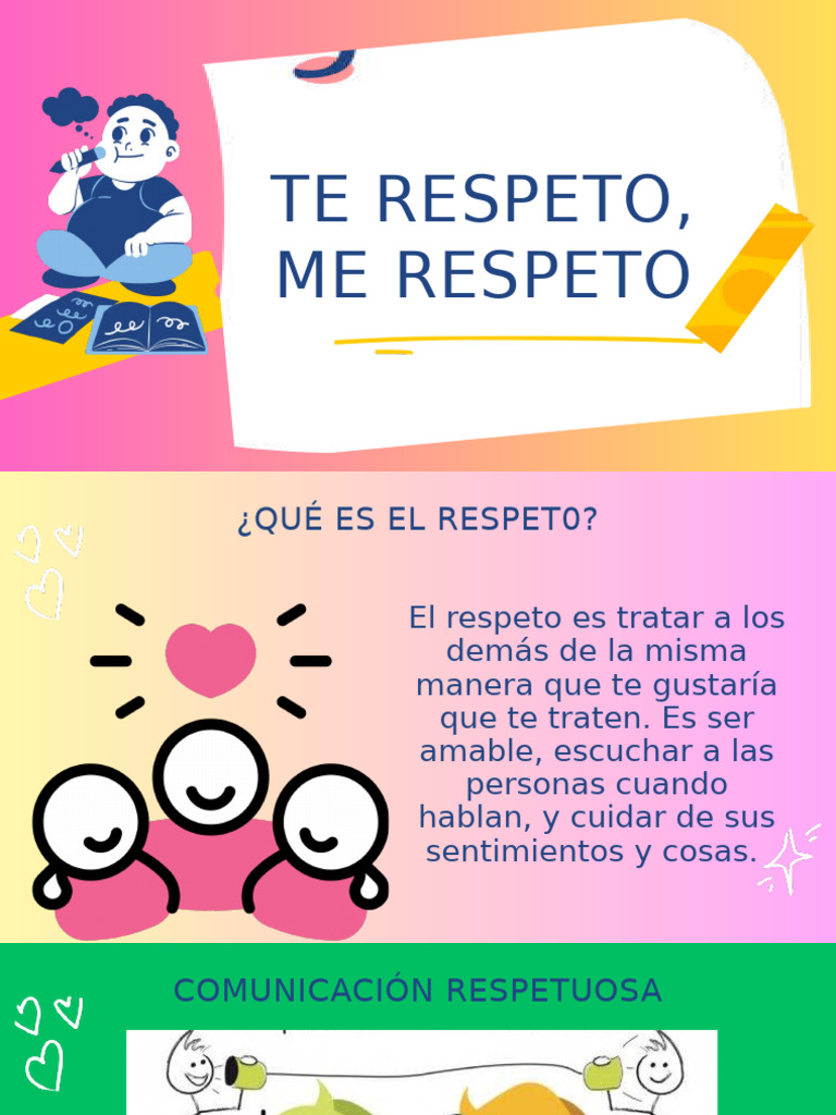 Comunicación y Valores del Respeto | PDF