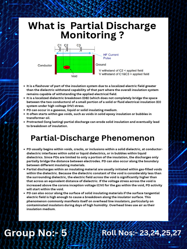 Partial Discharge Monitoring - 20250415 - 001455 - 0000 | PDF