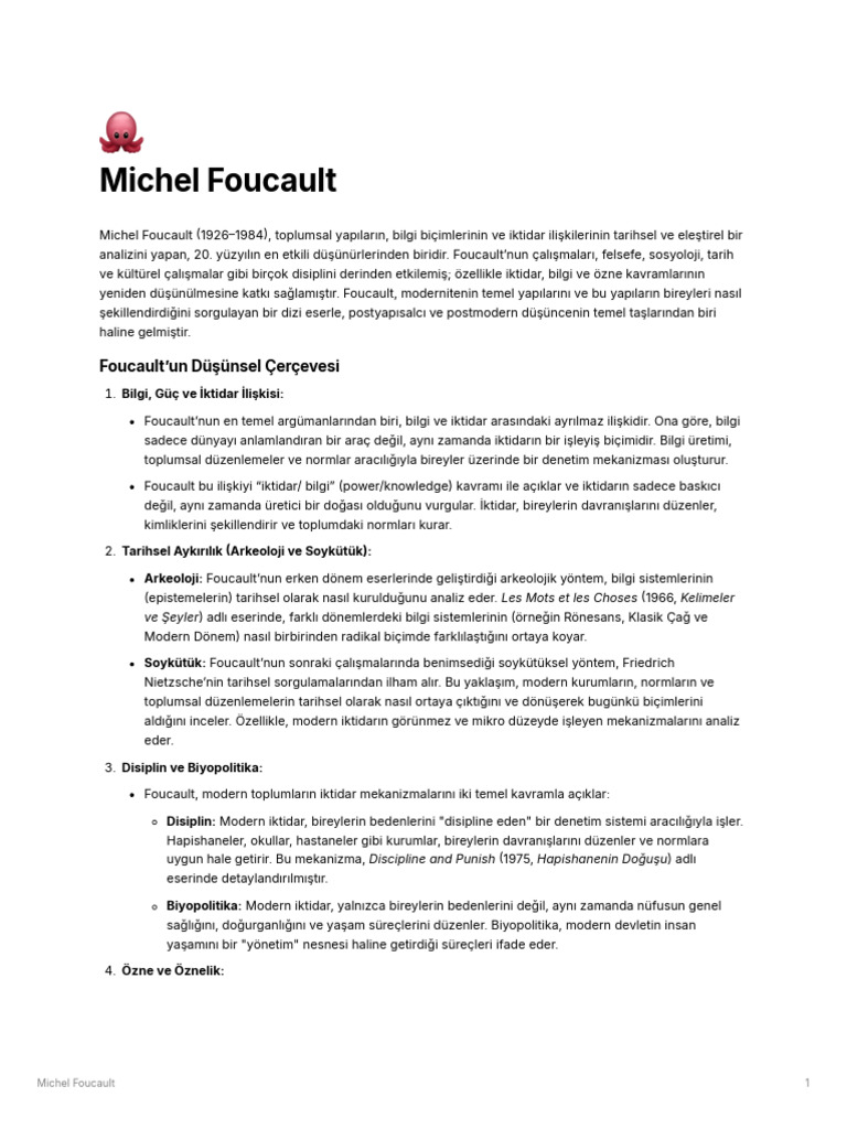 Michel Foucault | PDF