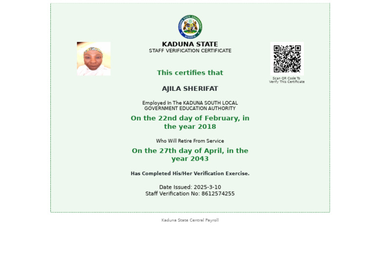 CERTIFICATE OF APPROVAL | PDF