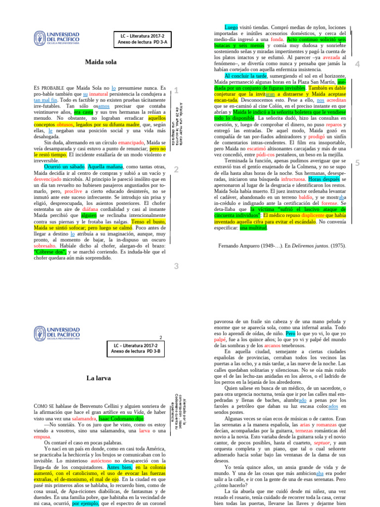 PD3 Anexo de Lectura DESCARGAR | PDF