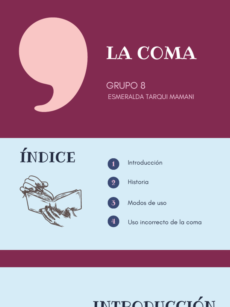 Uso y errores de la coma | PDF | Coma | Puntuación