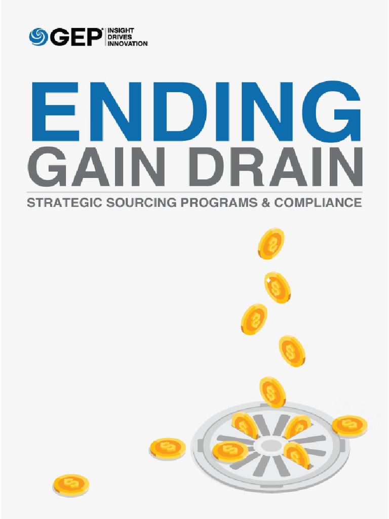 Ending Gain Drain Strategic Sourcing Programs and Compliance 4 | PDF ...