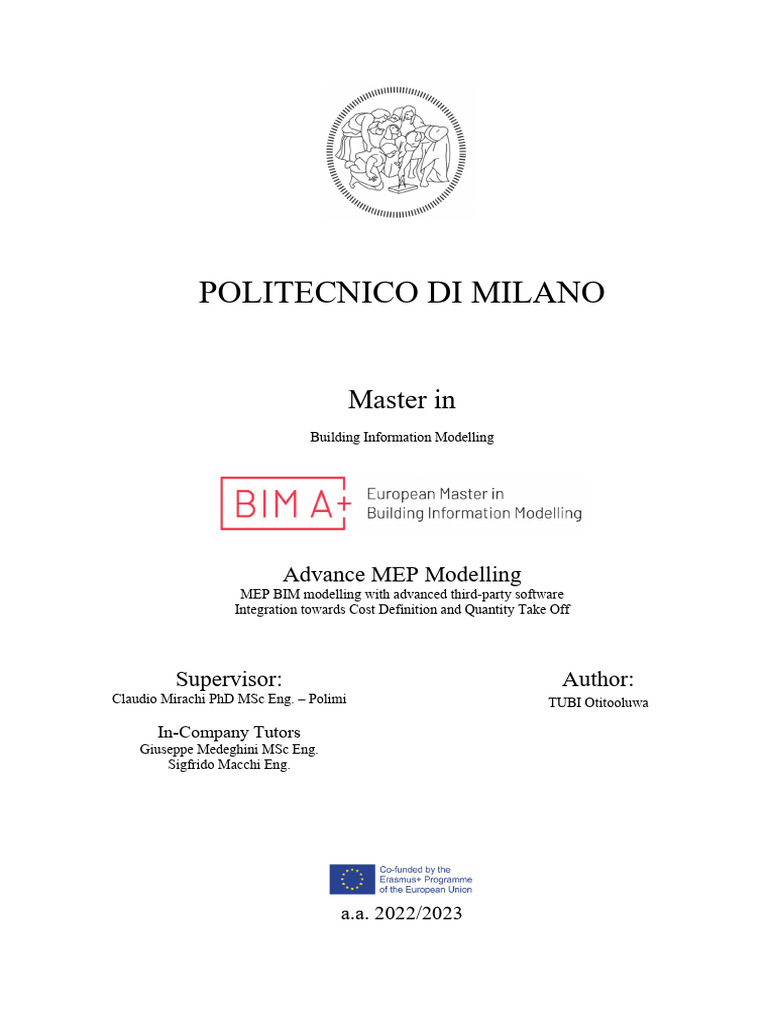 2023 - Advance MEP Modelling - BIM Modelling With Advance Third-Party ...