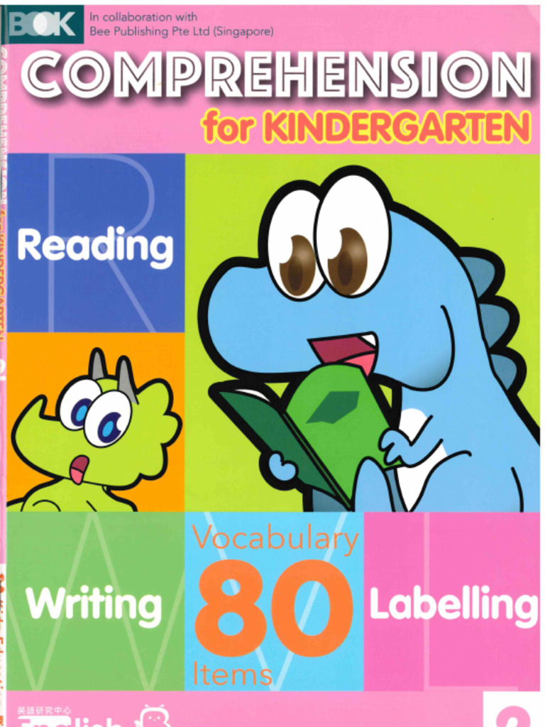 K Kidz Comprehension For Kindergarten Book 2 - Organized | PDF