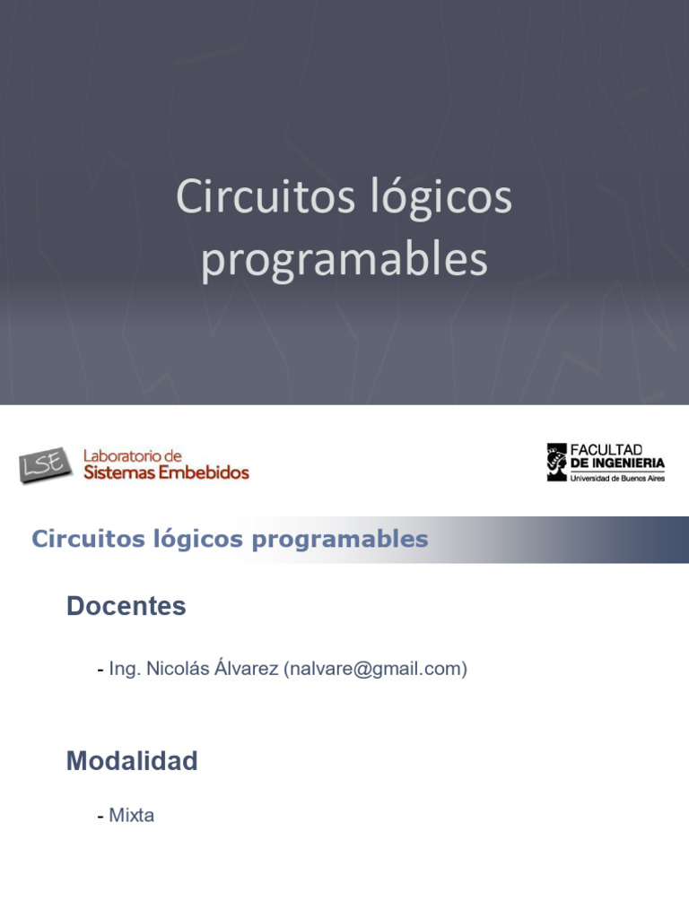 01 Presentacion | PDF