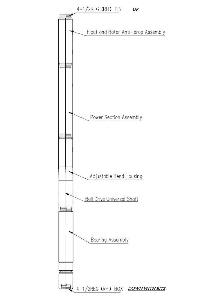150 Mud Motor Drawing | PDF