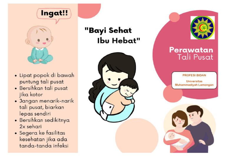Leaflet Sap Perawatan Tali Pusat | PDF