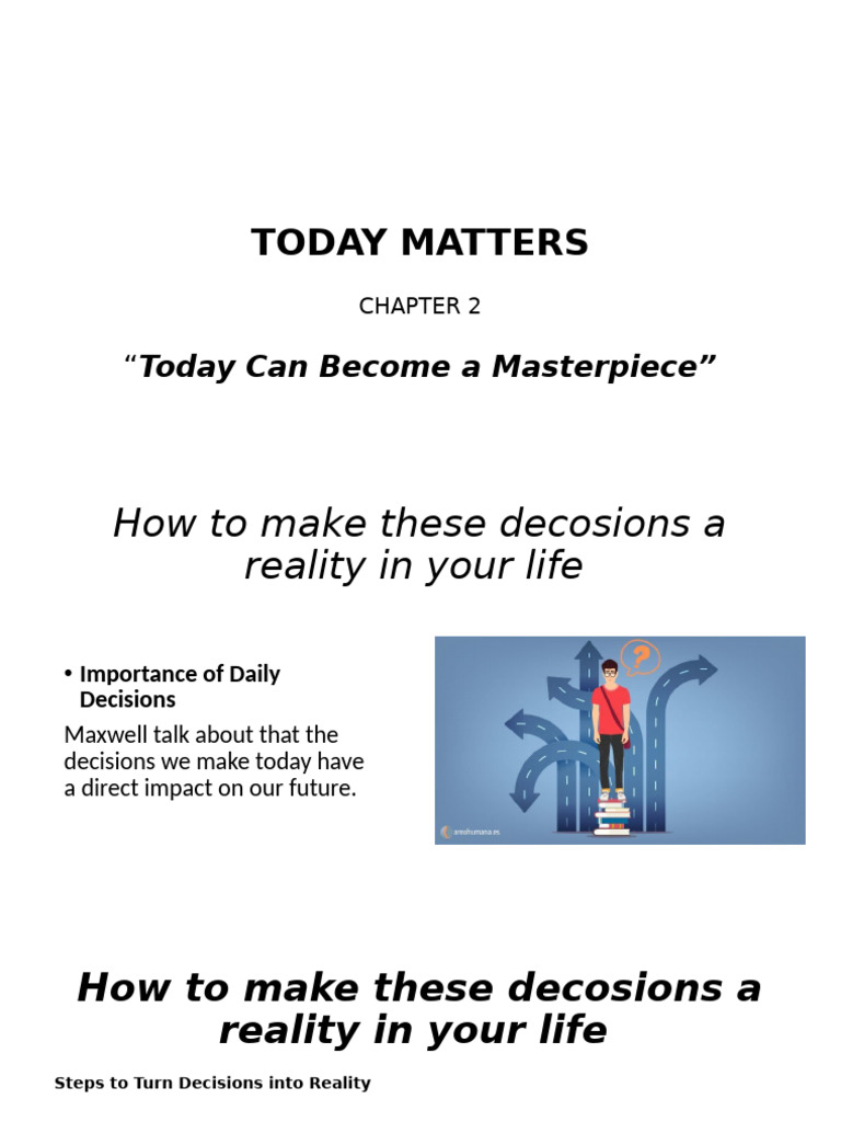 Today Matters | PDF