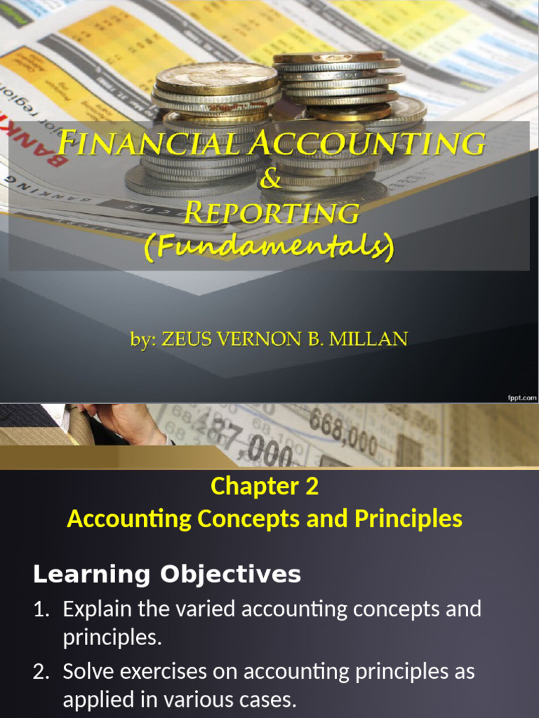 Chapter 2 - Acctg Concepts & Principles | PDF