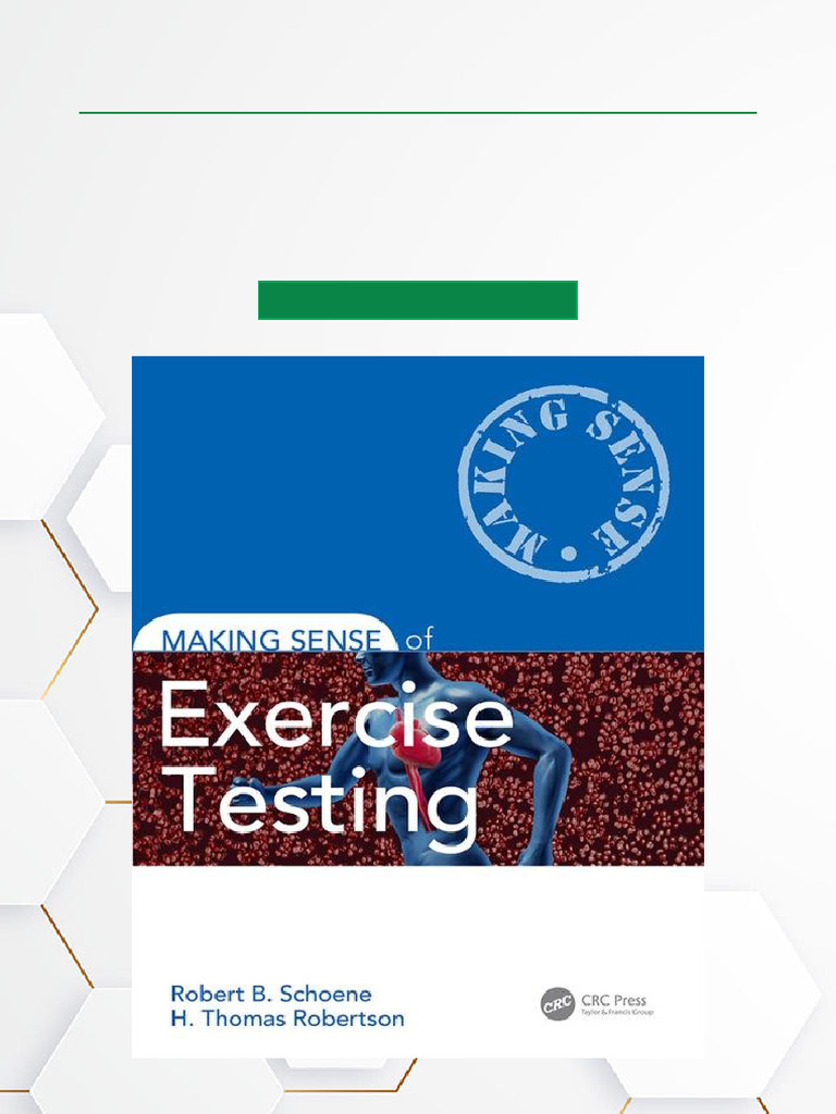 Making Sense of Exercise Testing 1st Edition High-Resolution PDF ...