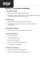 Class 11 BST Notes | PDF | Business | Partnership