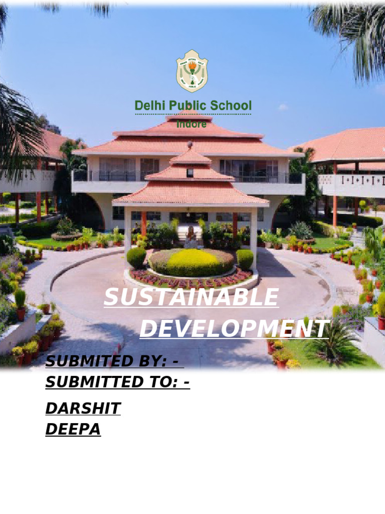 Sustainable Development Class 10th | PDF | Sustainability | Efficient ...