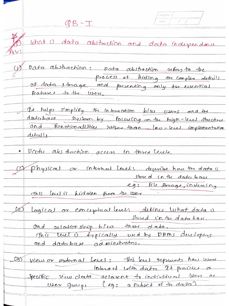 DBMS PYQ Solutions | PDF