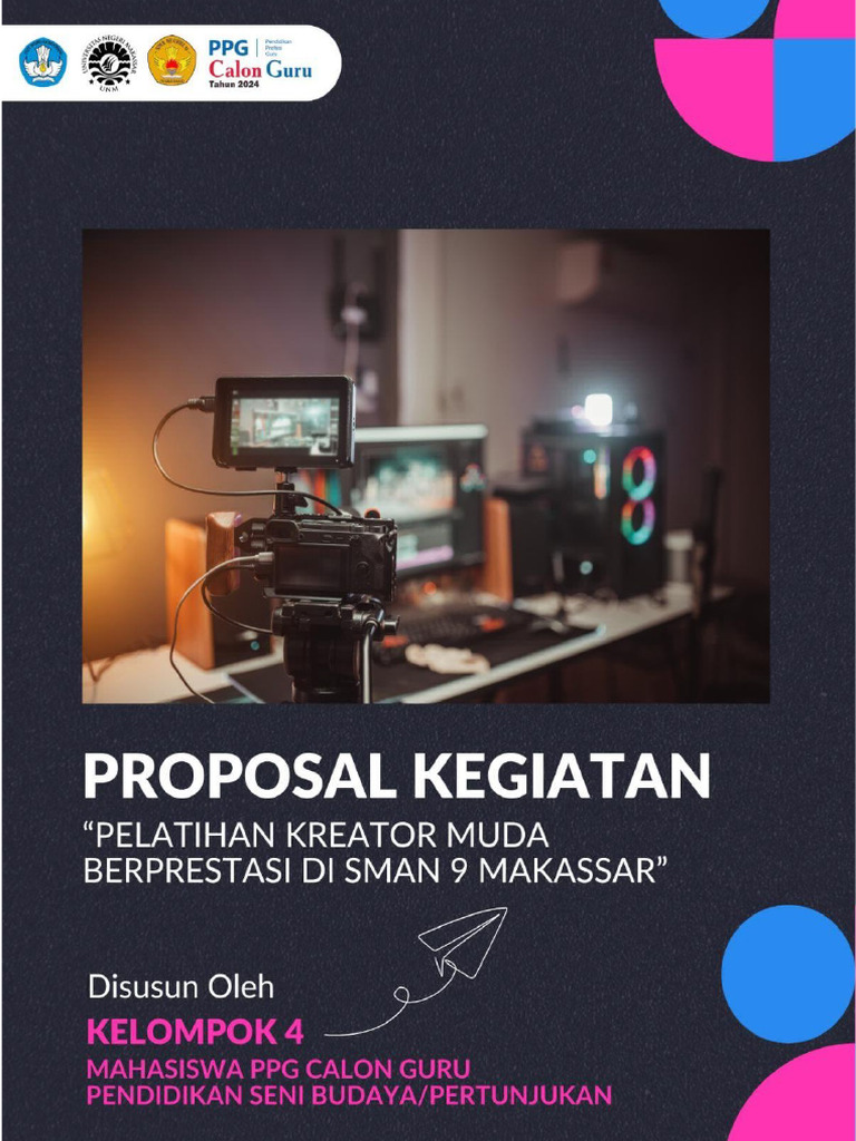 7.Laporan Kegiatan Pelatihan Kreator Muda Berprestasi-Wardiman-Seni-PPG II 2024 | PDF