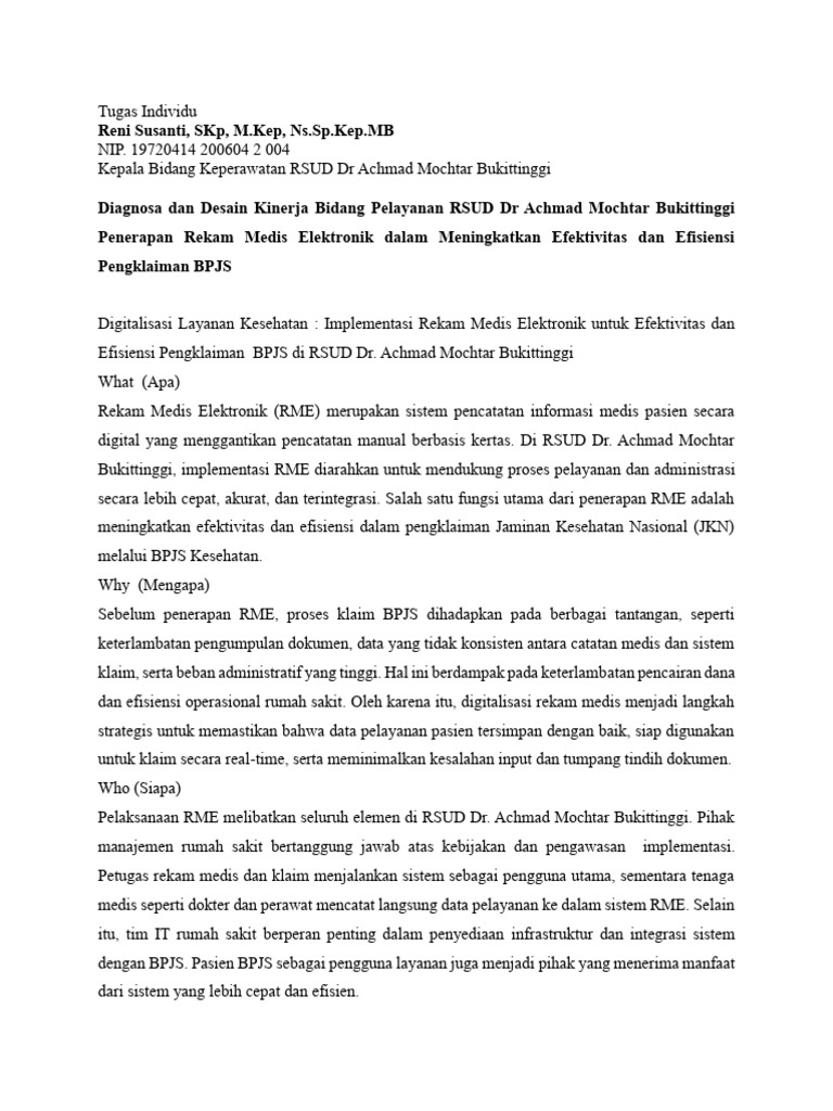 Essay Tugas Individu - Stula | PDF